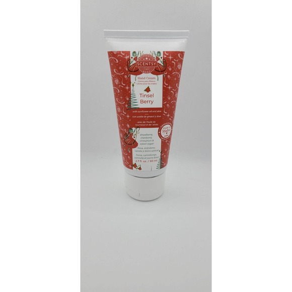 Scentsy | Bath & Body | Scentsy Tinsel Berry Hand Cream Brand New Never ...
